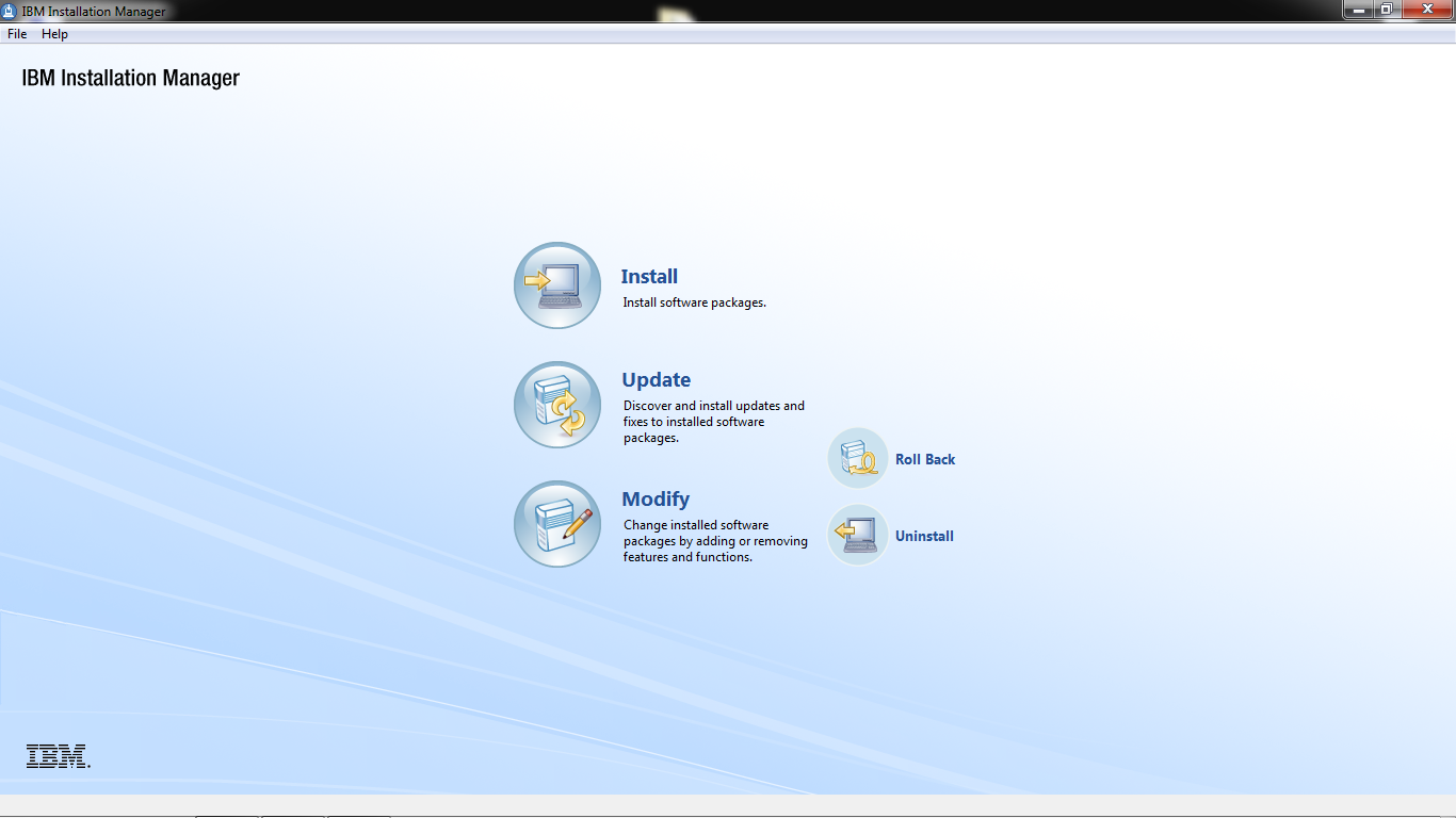 IBM WebSphere Application Server: Installing packs on IBM HTTP Server ...