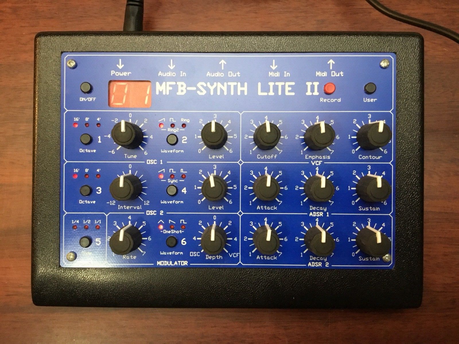 Matrixsynth Mfb Synth Lite Ii Analog Synthesizer