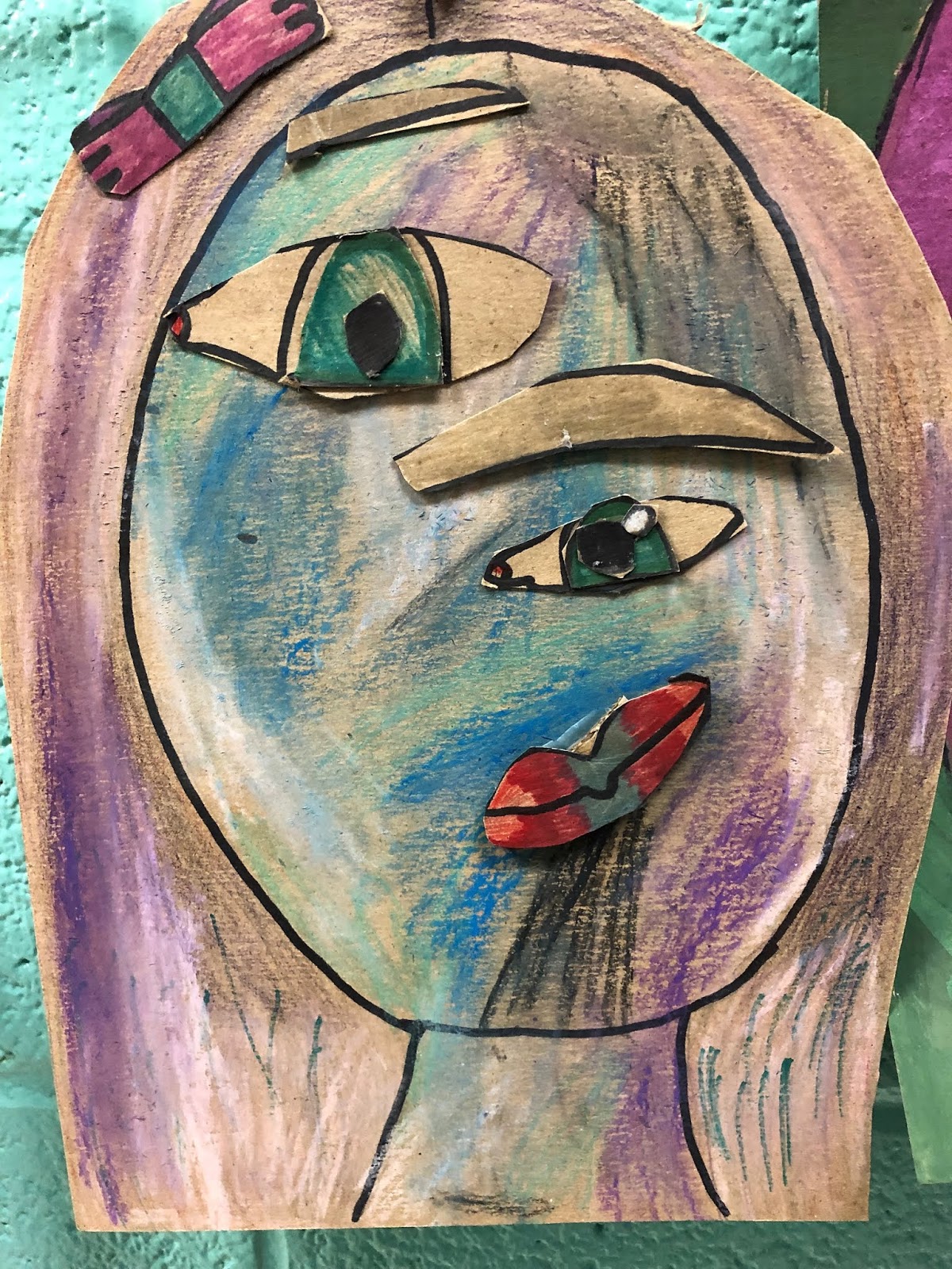 3rd grade Pablo Picasso Self Portraits