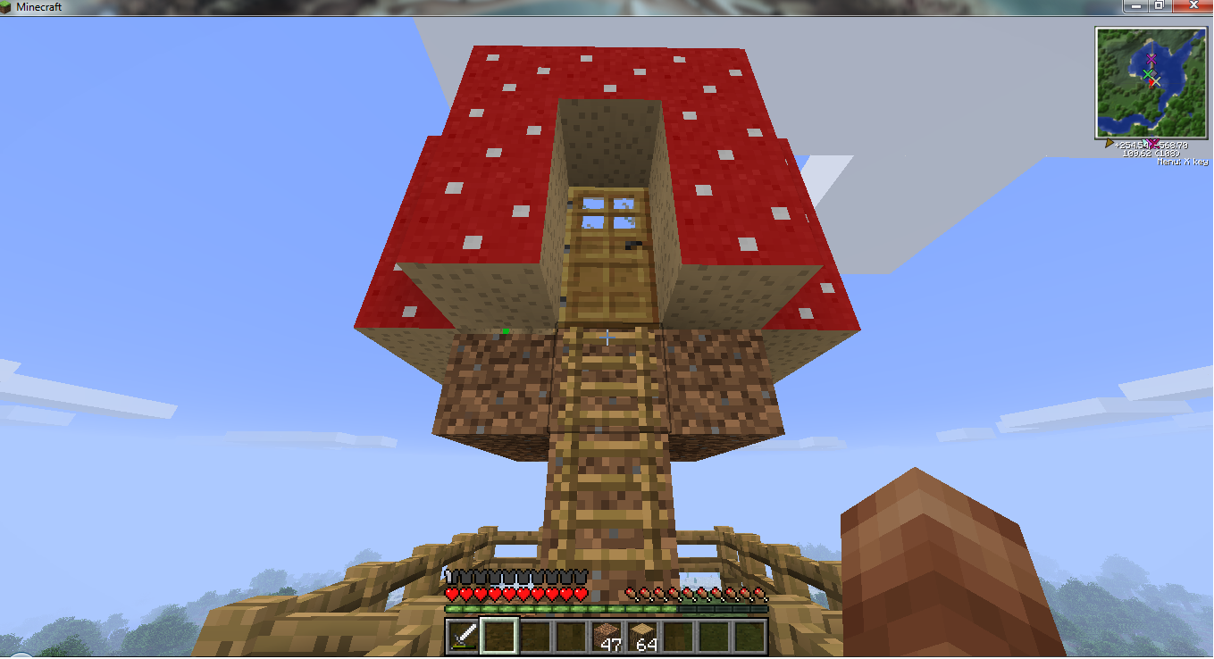 My Minecraft Adventure: My Epic Red Shroom House - Farm