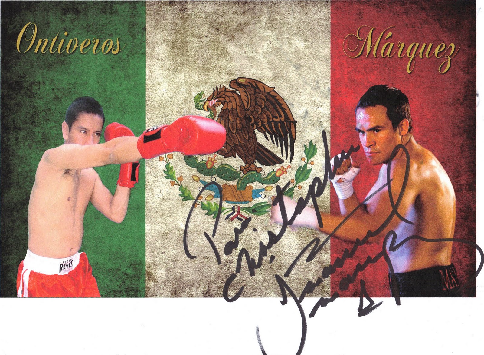 Christopher Ontiveros: Juan Manuel Márquez.