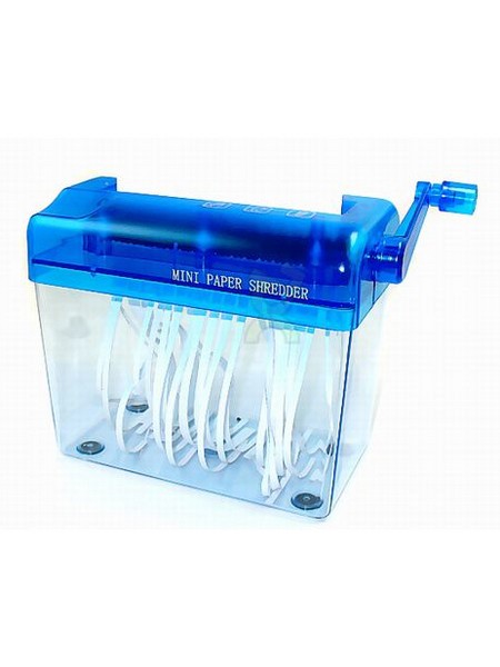 .: Hand Powered Mini Paper Shredder (4th batch) SOLD OUT
