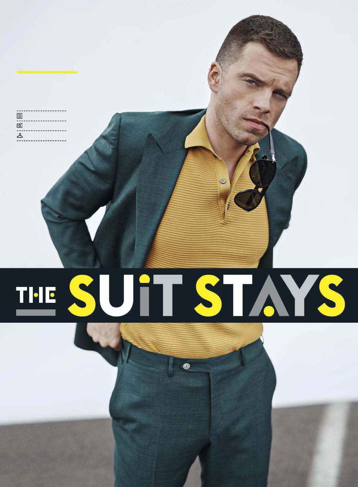 Sebastian Stan para GQ USA por Steven Pan