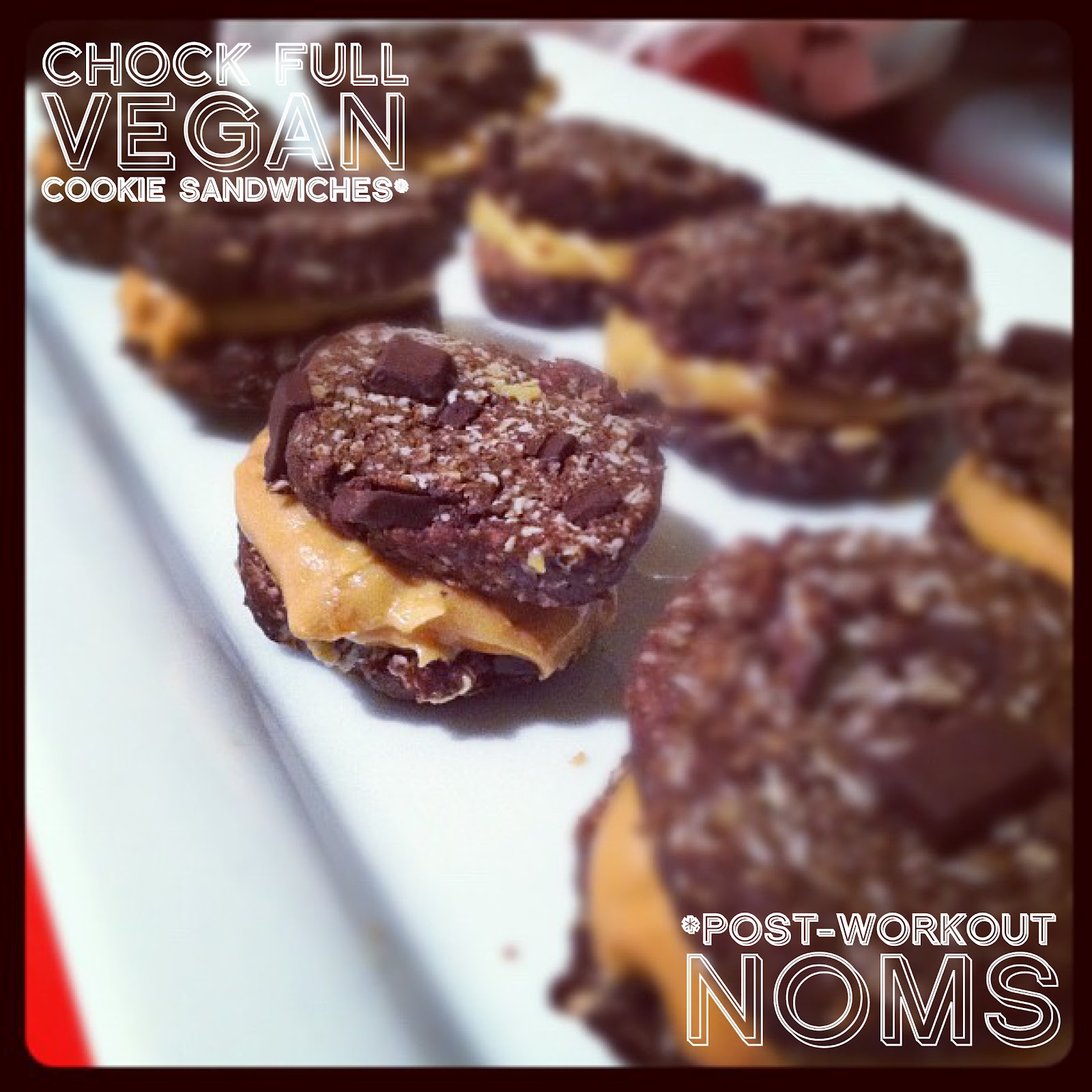 Cookie Monsters Anonymous: Post-Workout Cookie Sandwiches Revisited