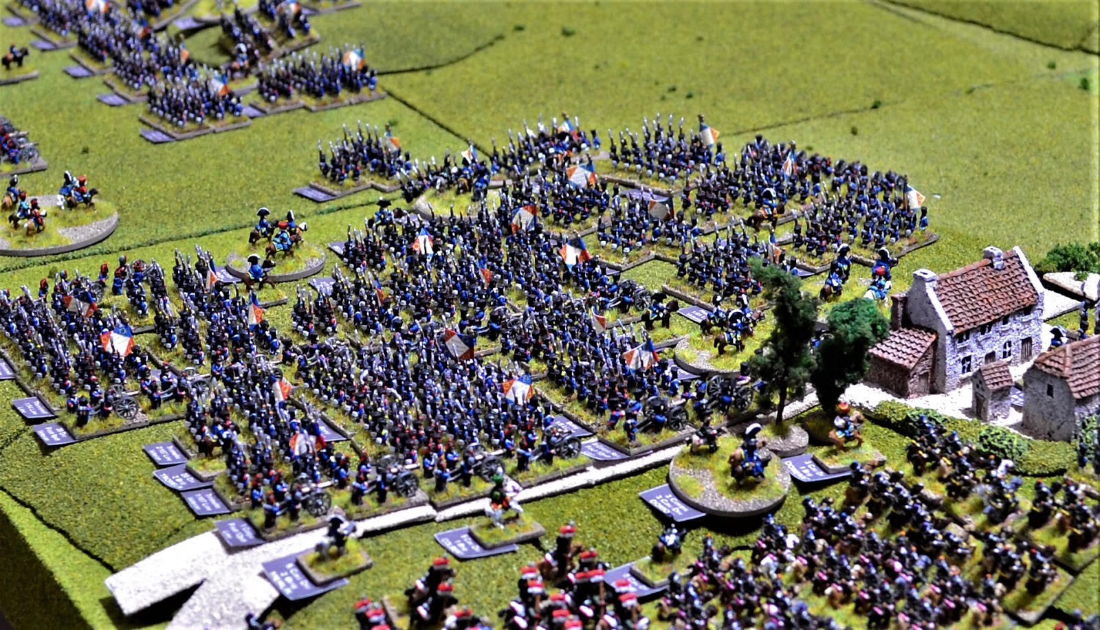 Grymauch's Solo Wargaming Blog : The Battle of Waterloo in 6mm Part 1