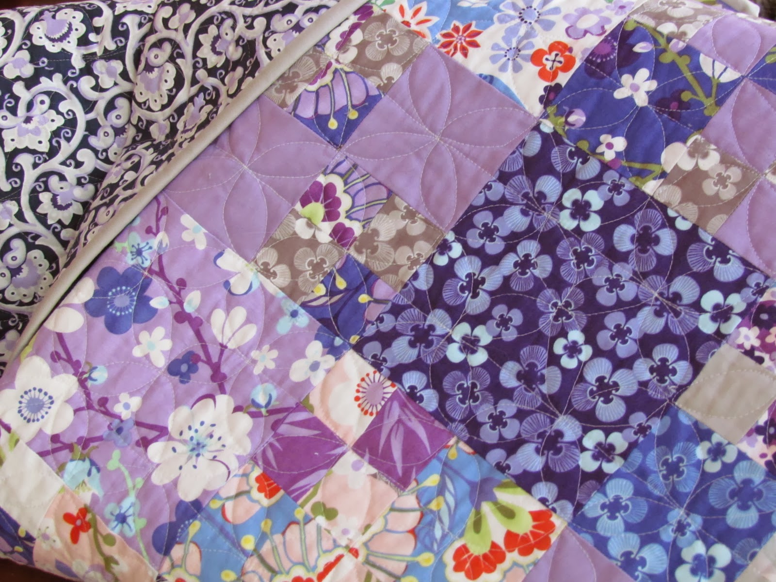 KayakQuilting: Finished - Penny Patch Quilt