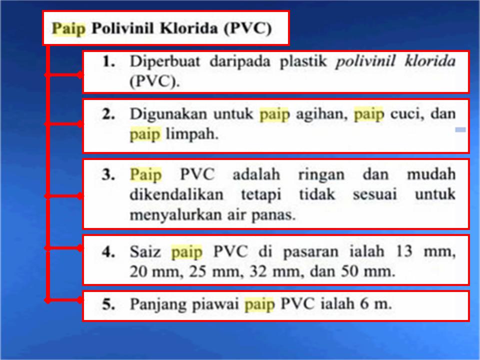 KHB - ERT: Paip Polivinil Klorida (PVC)