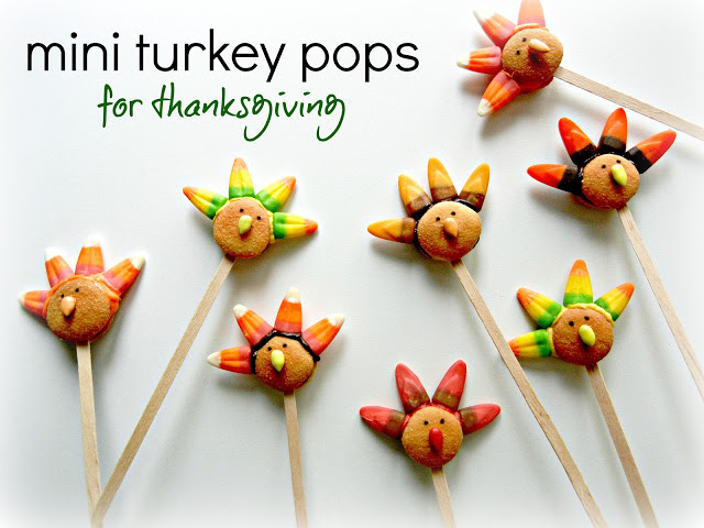 Sugar Swings! Serve Some: Super Easy Candy Turkeys for Turkey Day