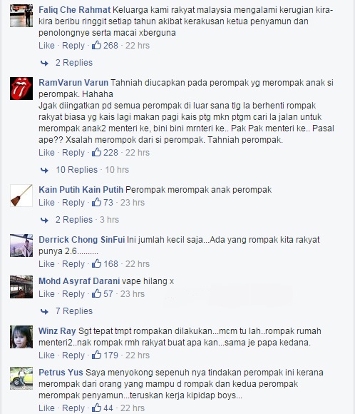 MEMANG PELIK...Gempar Rakyat Malaysia Puji Perompak Yang Merompak Rumah ...