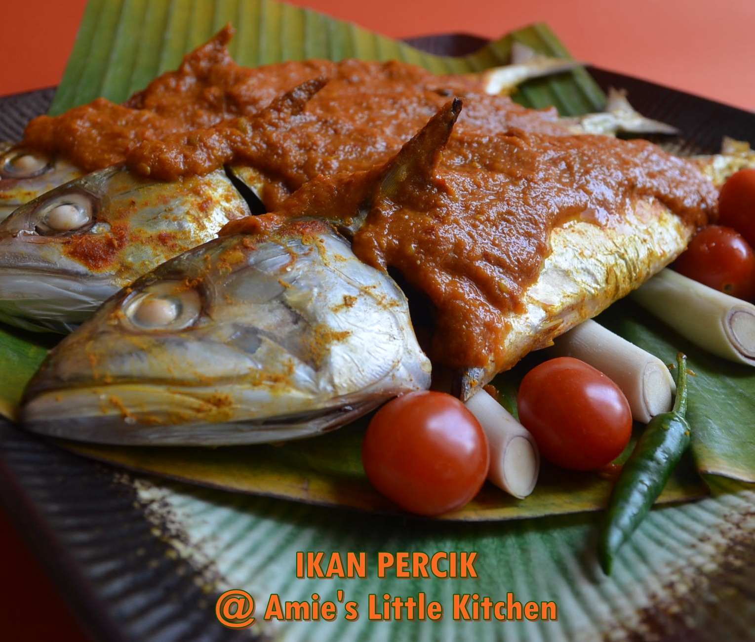 Ikan Percik - Ikan Lumahan Percik - Amie's Little Kitchen