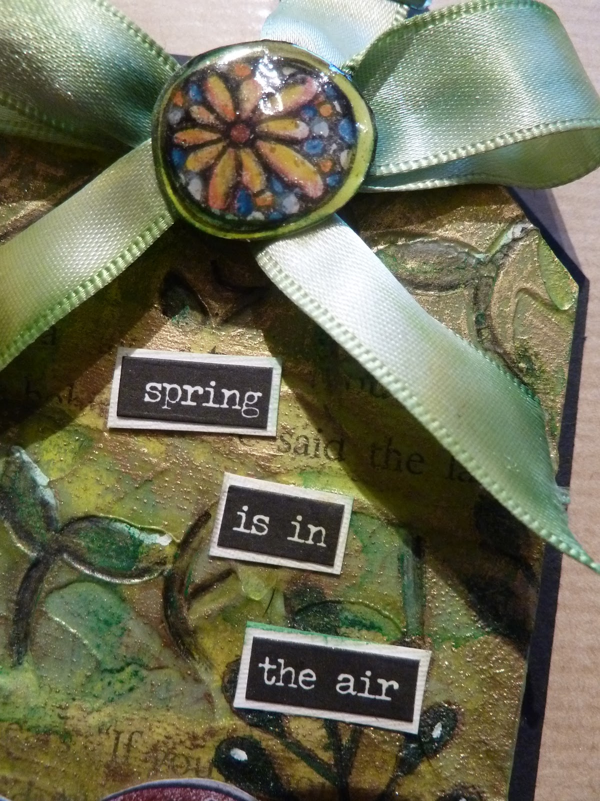 New Beginnings.. Creating in my Corner: March Tag.. Spring is in the air.