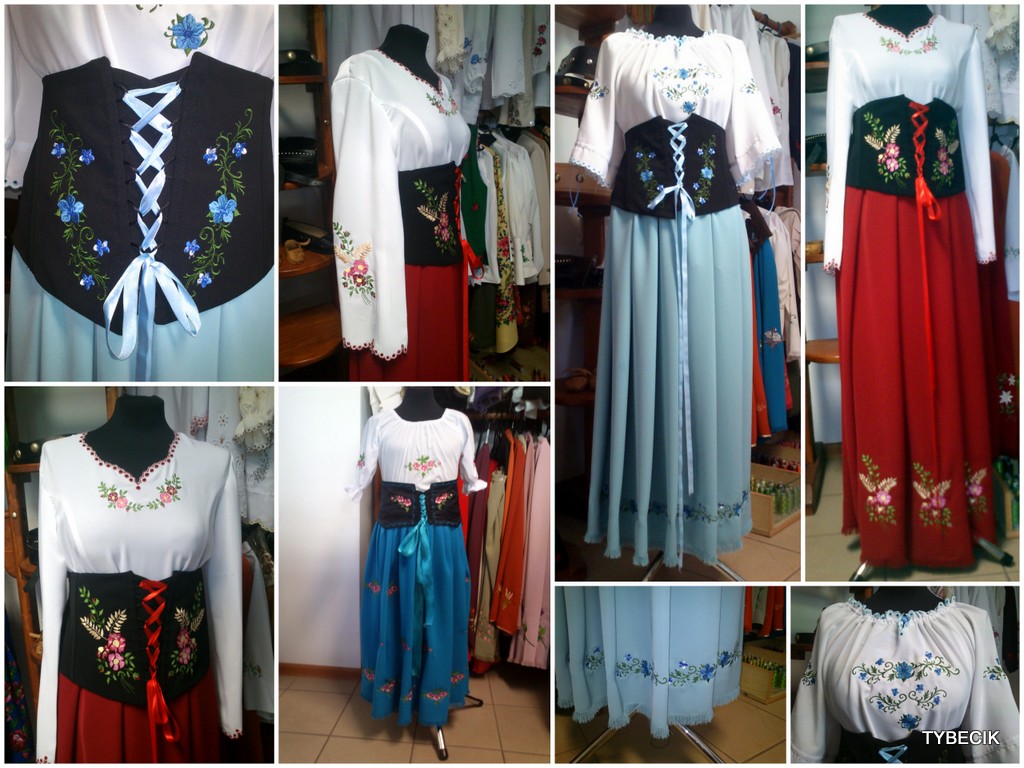 stroje góralskie: Lato