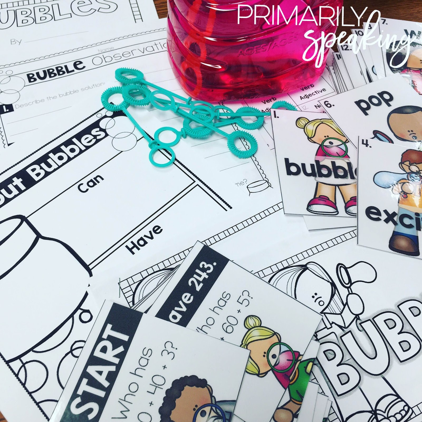 We Had a Bubble Fun Day!! | Primarily Speaking