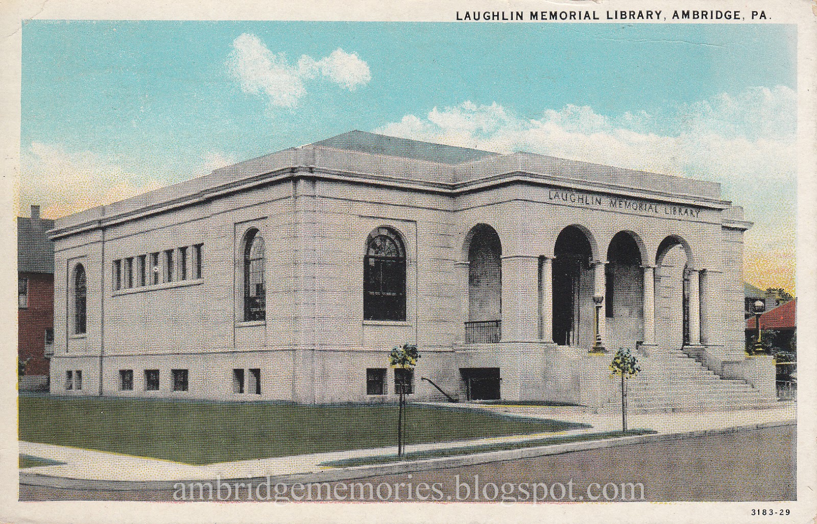 Ambridge Memories: Laughlin Memorial Library through the years