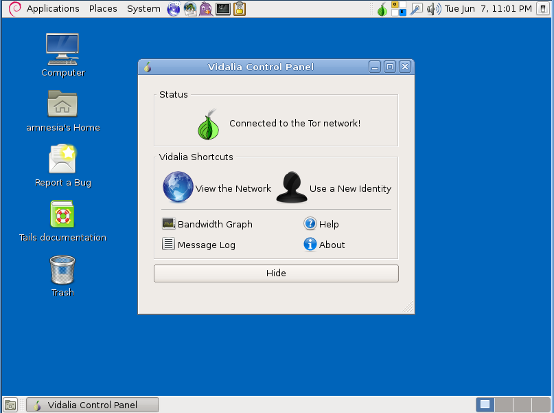 Tails @ T(A)ILS : The Amnesic Incognito Live System
