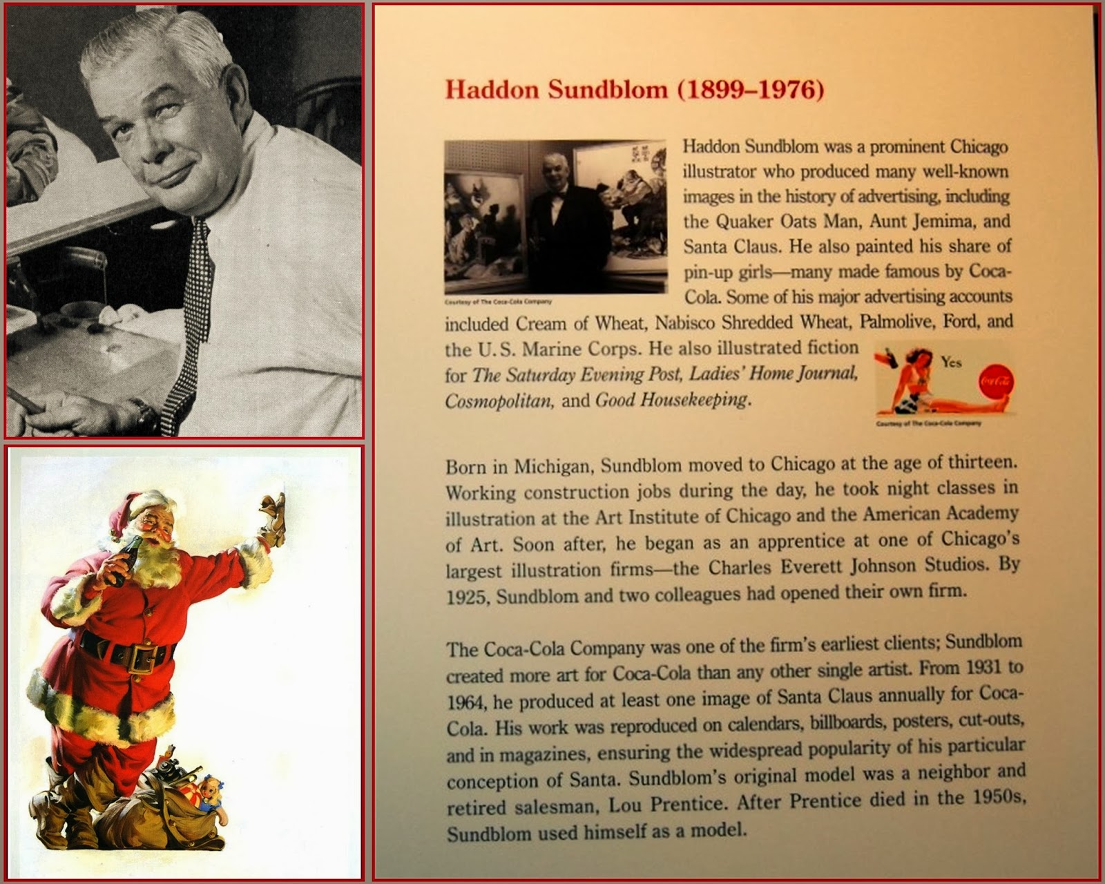 Recollections of a Vagabonde: Santa Exhibit at Oglethorpe University ...