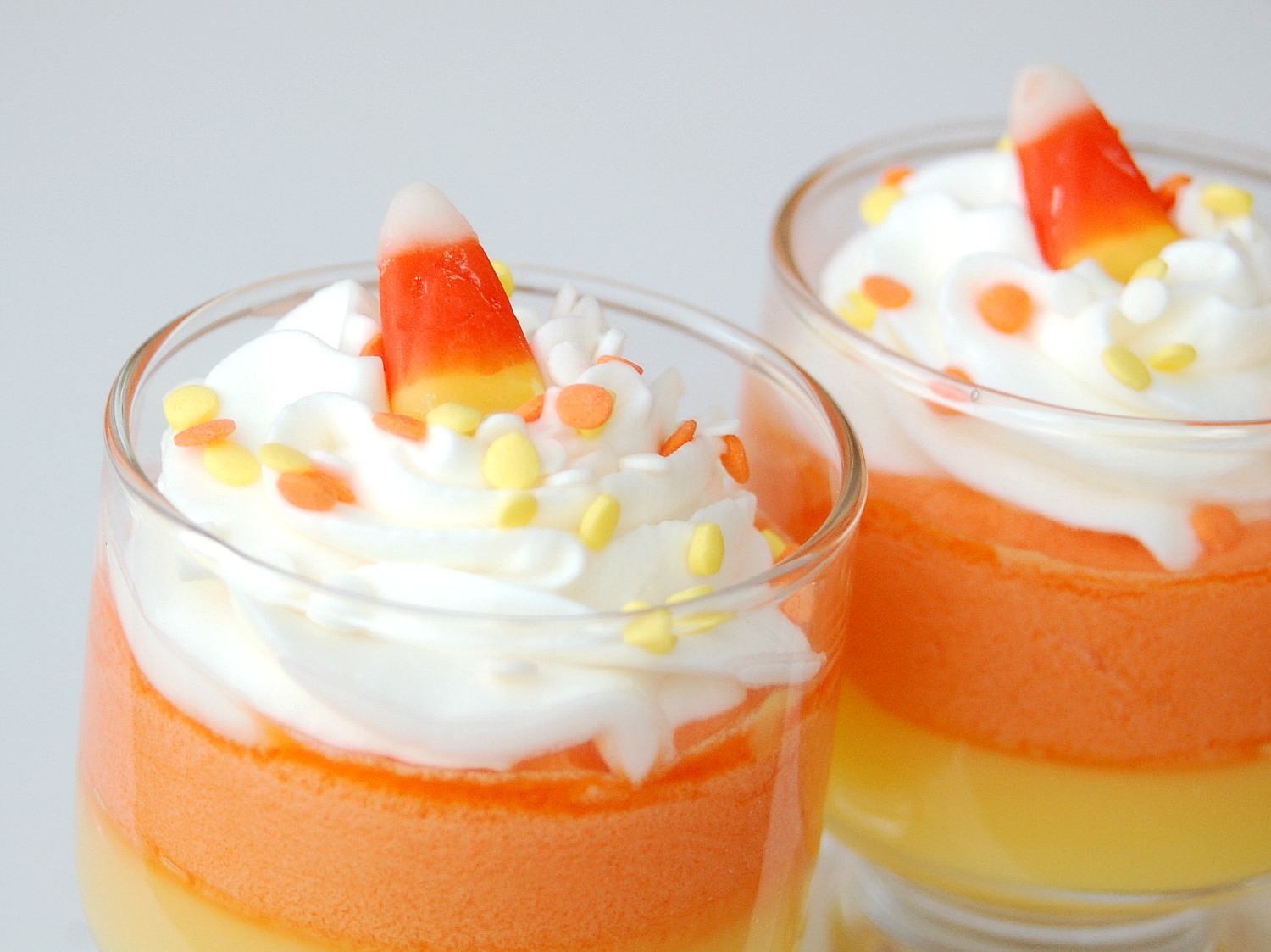 Doodles and Doilies: Candy Corn Cream Cups