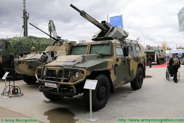 World Defence News: Russian Company VPK unveils new unmanned Tigr 4x4 ...