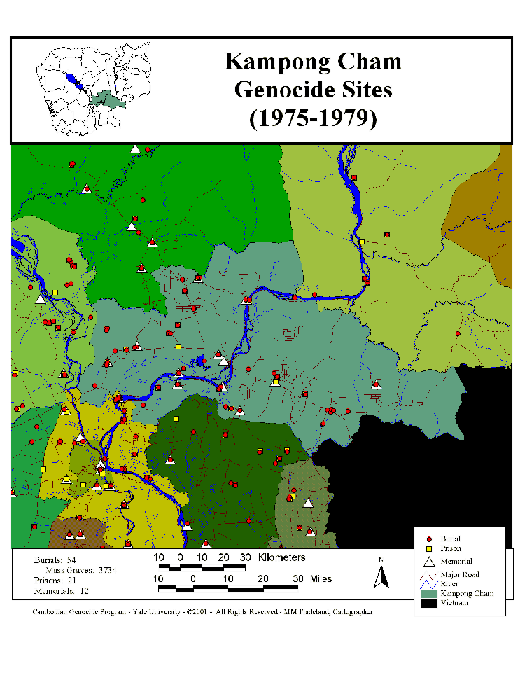Kampong Cham City Map