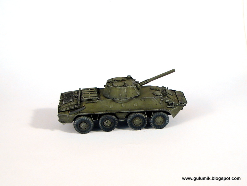 Gulumik Military Models: 2S13 OTSEK Nona-SV 120mm Mortar 1/72