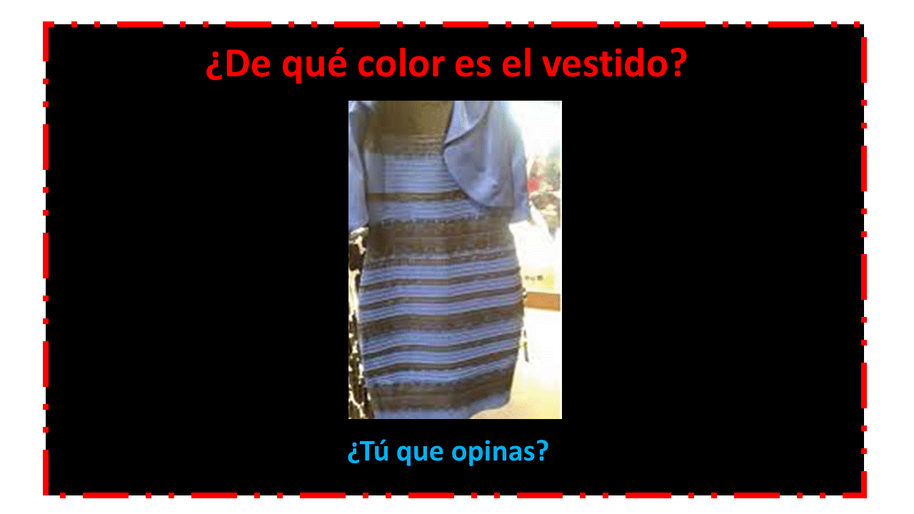 Increibles: ¿De qué color es el vestido?