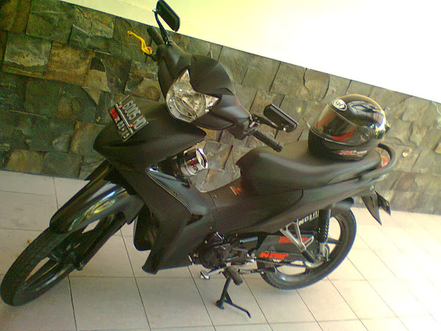 Modifikasi Motor Honda Revo Dx