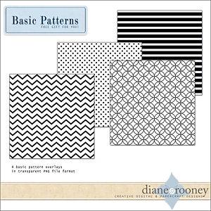 Diane Rooney: Basic Pattern Overlays *Giveaway*