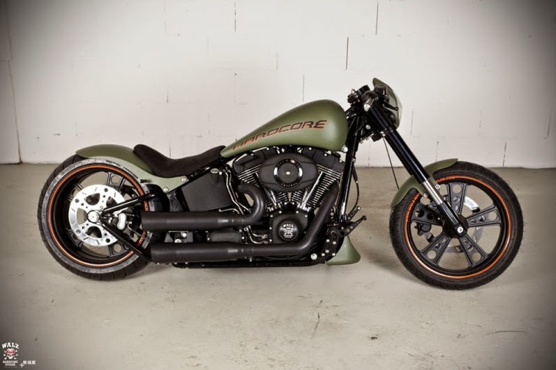 Hell Kustom : Harley Davidson By Walz Hardcore Cycles