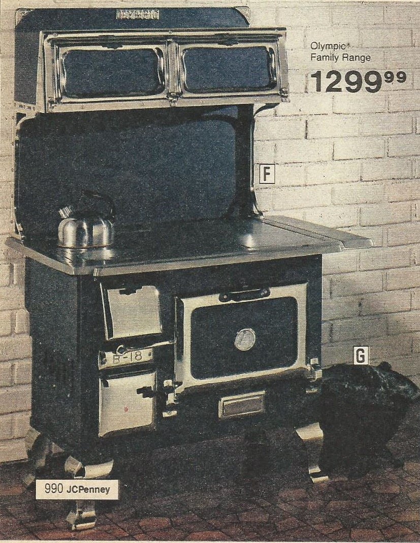Wood Cookstove Cooking: Request for Information about the Olympic B-18 ...