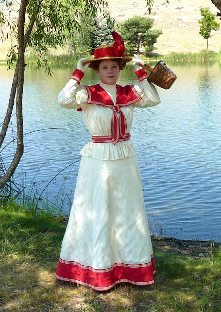 Beauty From Ashes: The Wearing of the 1896 FIT Sailor Dress