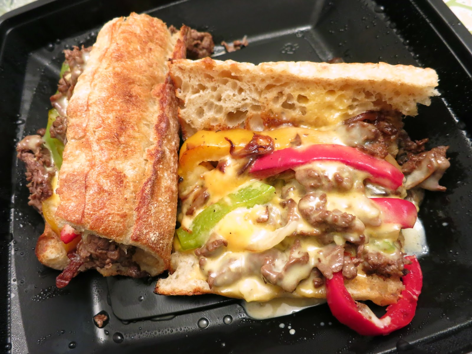 pieces of m: Cheesecake Factory's California Cheesesteak! [FOOD]