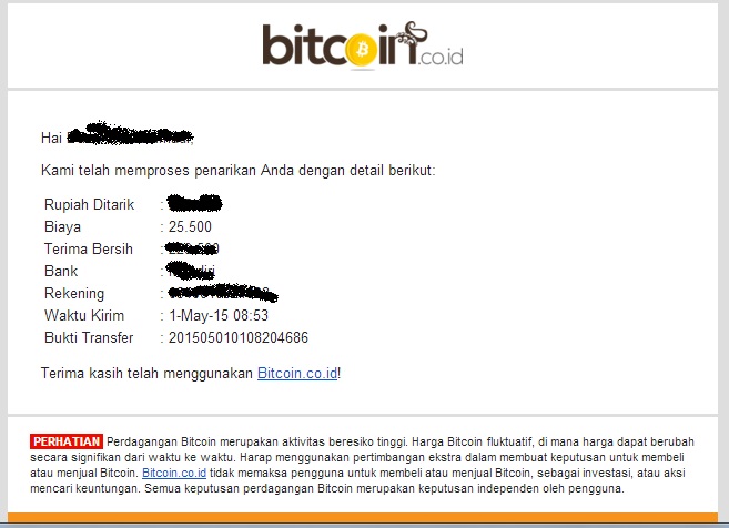Tutorial Penarikan Rupiah dari Akun Vip.Bitcoin.co.id ke Rekening Kita ...