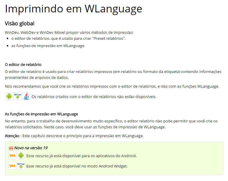 Windev21 Aulas,Estudos e Desenvolvimento: Windev - Printing in WLanguage