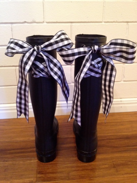 whitebrickwall: DIY: Gumboots Gloriously Modified