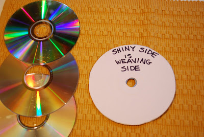 Make It... a Wonderful Life: CD Weaving Tutorial