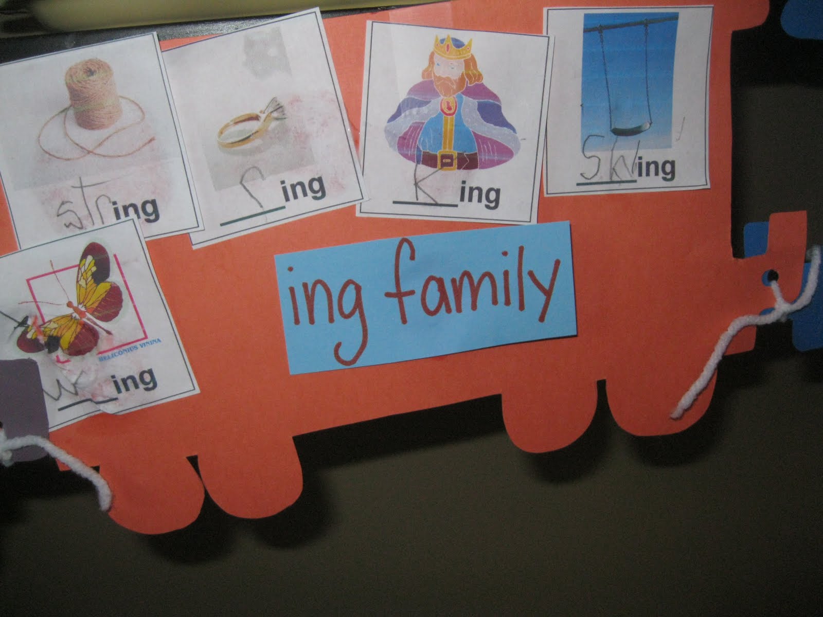 The Johnson Journey: Word Family Train