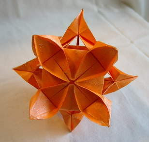 modular origami star ~ origami instructions art and craft ideas