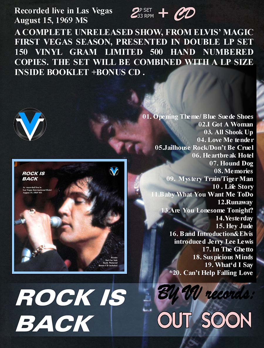 Elvis Day By Day: 06/01/2015 - 07/01/2015