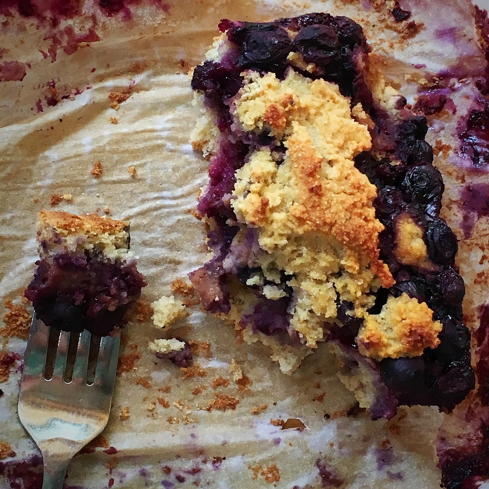 Ahimsa Kitchen: Blueberry Cobbler (vegan, gluten-free, low fat)