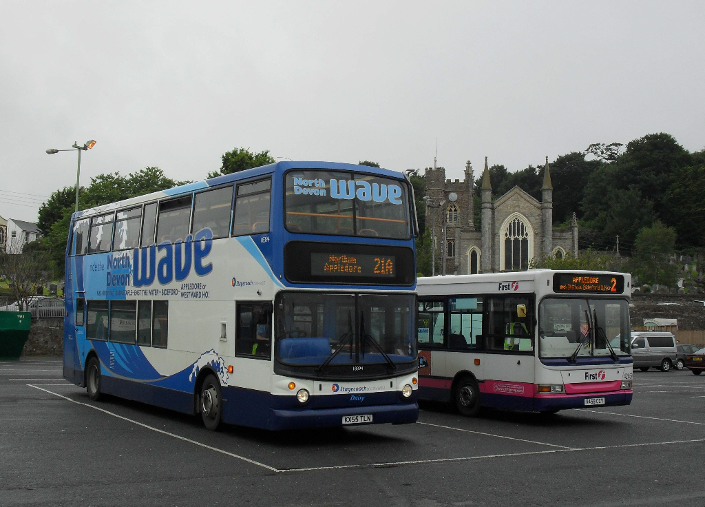 Southern England Bus Scene: Ride the North Devon Wave...