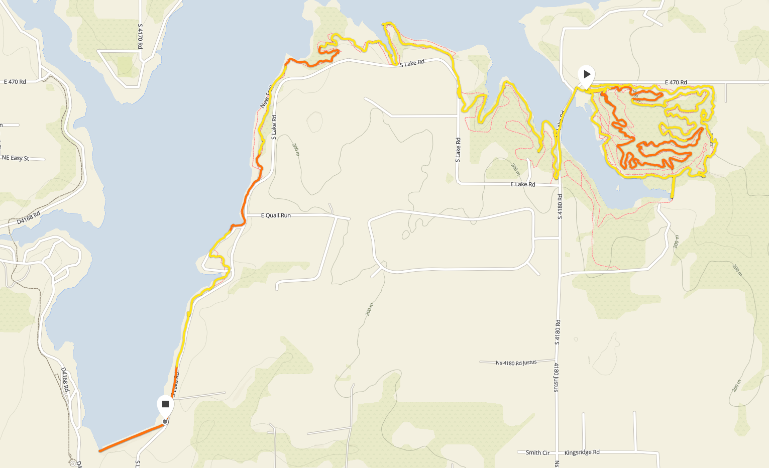 miles to go before I sleep....: Claremore Lake and new trailz (to us ...