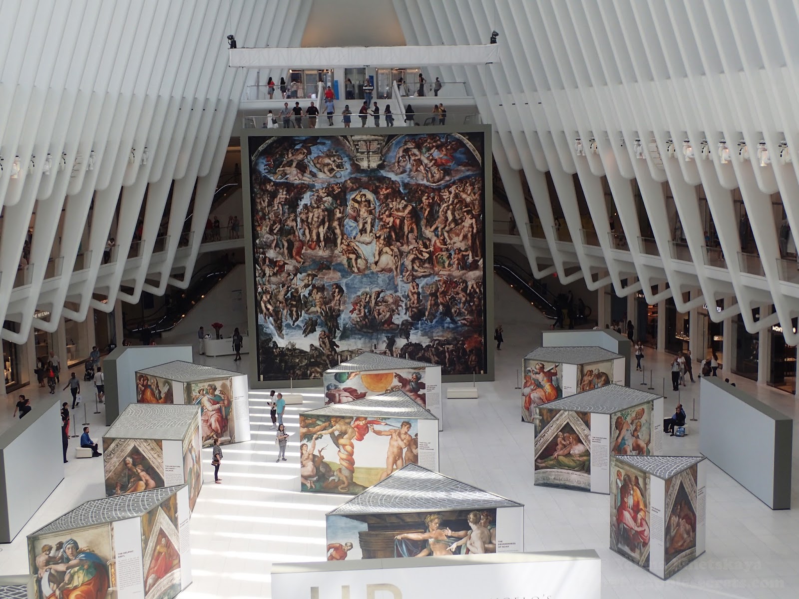 Big Apple Secrets: The Sistine Chapel in Oculus, New York