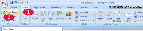 How to insert cover page in Microsoft Word | How to Word