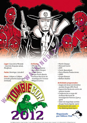 Comic Noveno Arte: Hoy todos vamos a la ZombieCon