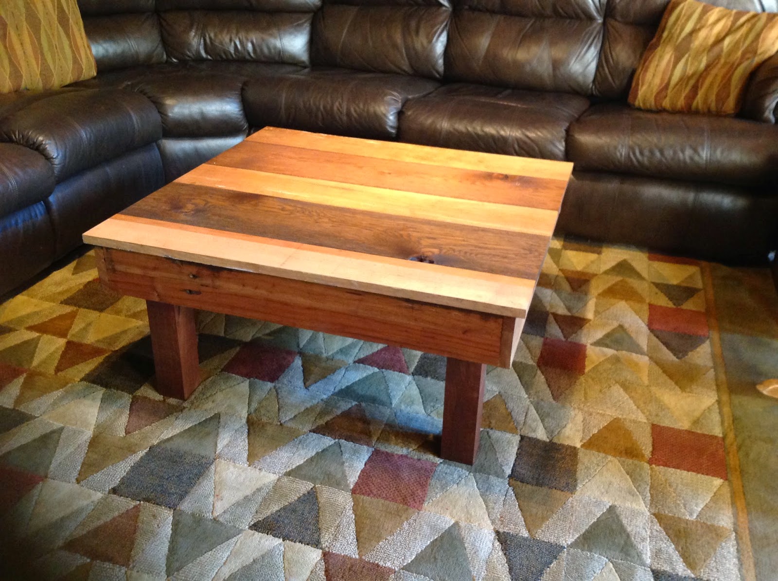 Farm Tables by Zamora: Table 8- Coffee Table Reclaimed Multi Stain