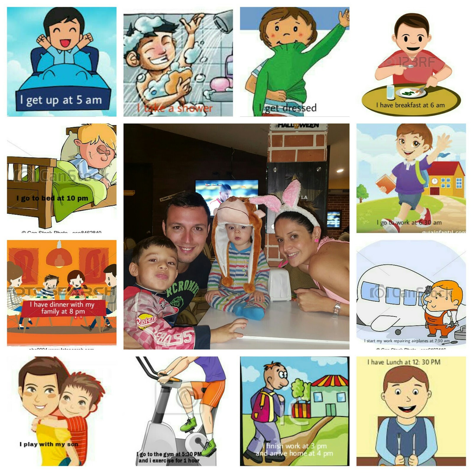 TECHNOLOGY INTEGRATION ASSIGNMENT: MY DAILY ROUTINE