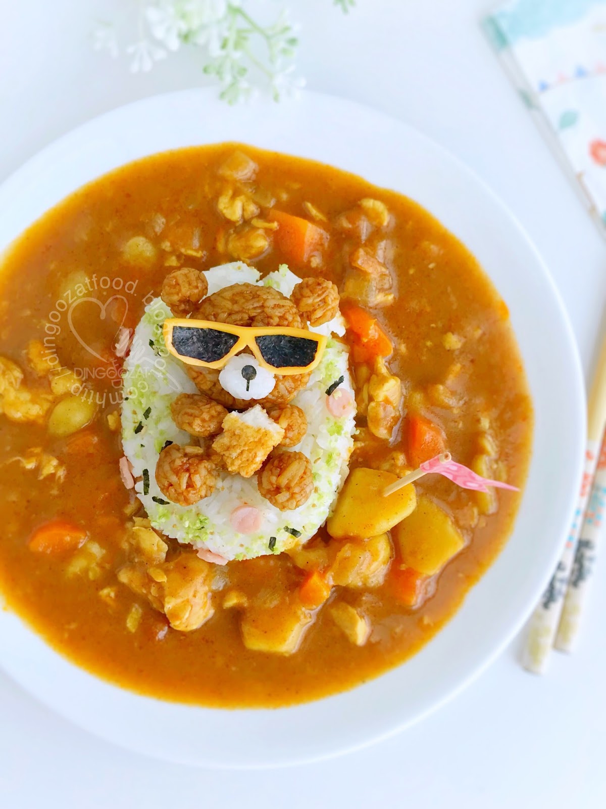 Miki's Food Archives : Teddy Bear On Holiday