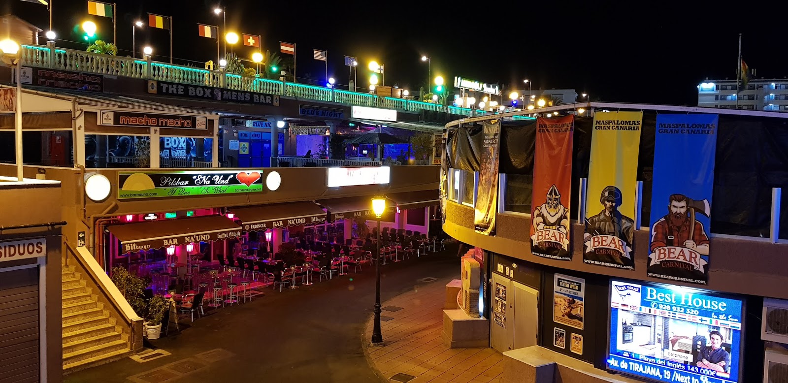 Auch ist das Yumbo Centrum Ausgrabungsort vieler Veranstaltungen und ...