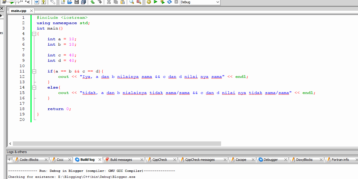 Penjelasan Operator Bitwise Dan Operator Logika Beserta Perhitungannya Bahasa Pemrograman C