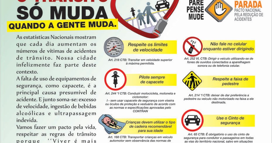 53ª Expo 2017 - O Trânsito só muda quando a gente muda. Cuidados no ...